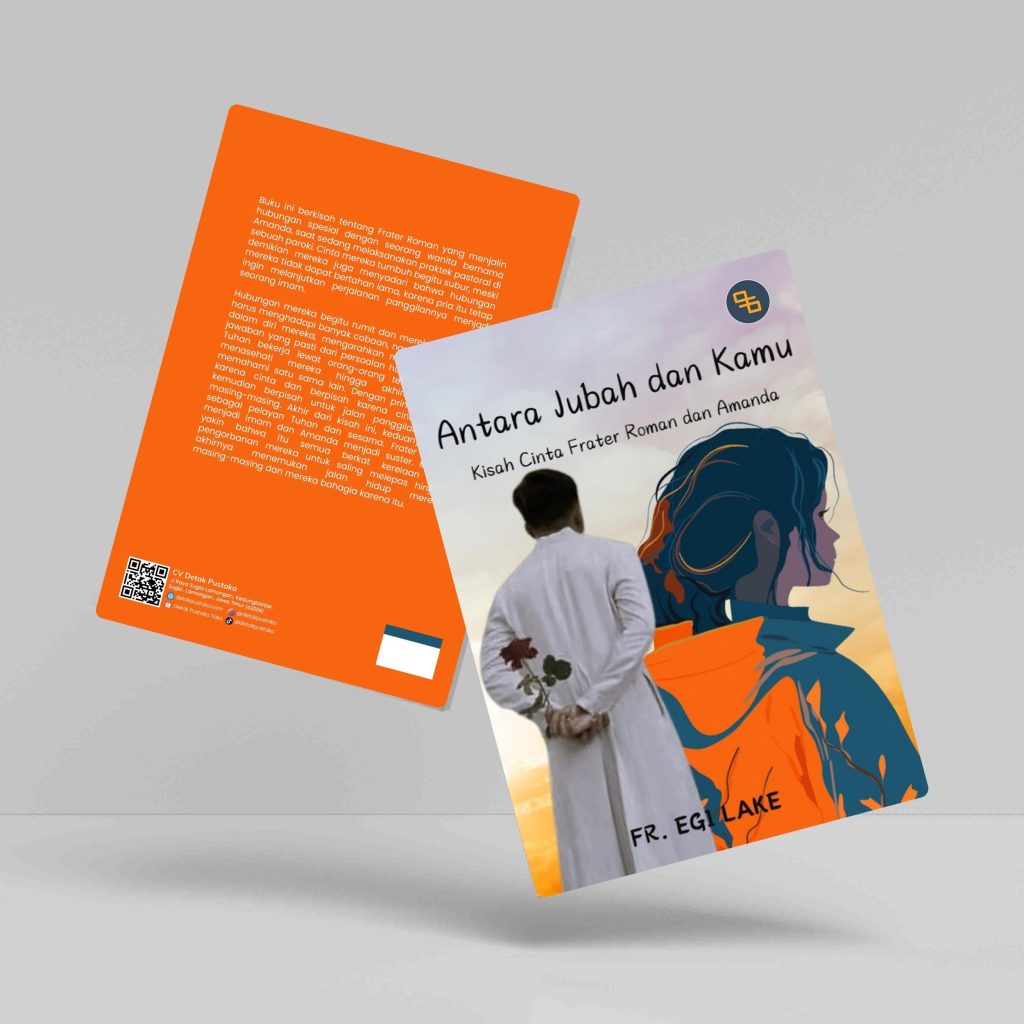 Buku Antara Jubah dan Kamu: Kisah Cinta Frater Roman dan Amanda - Detak Pustaka Toko